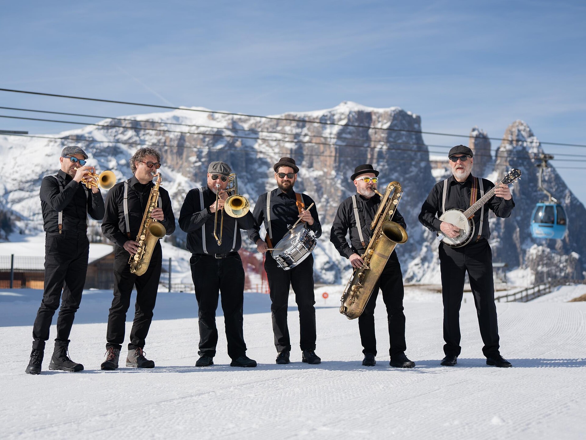 Swing on Snow concert: Tiger Dixie | Dolomiti Superski