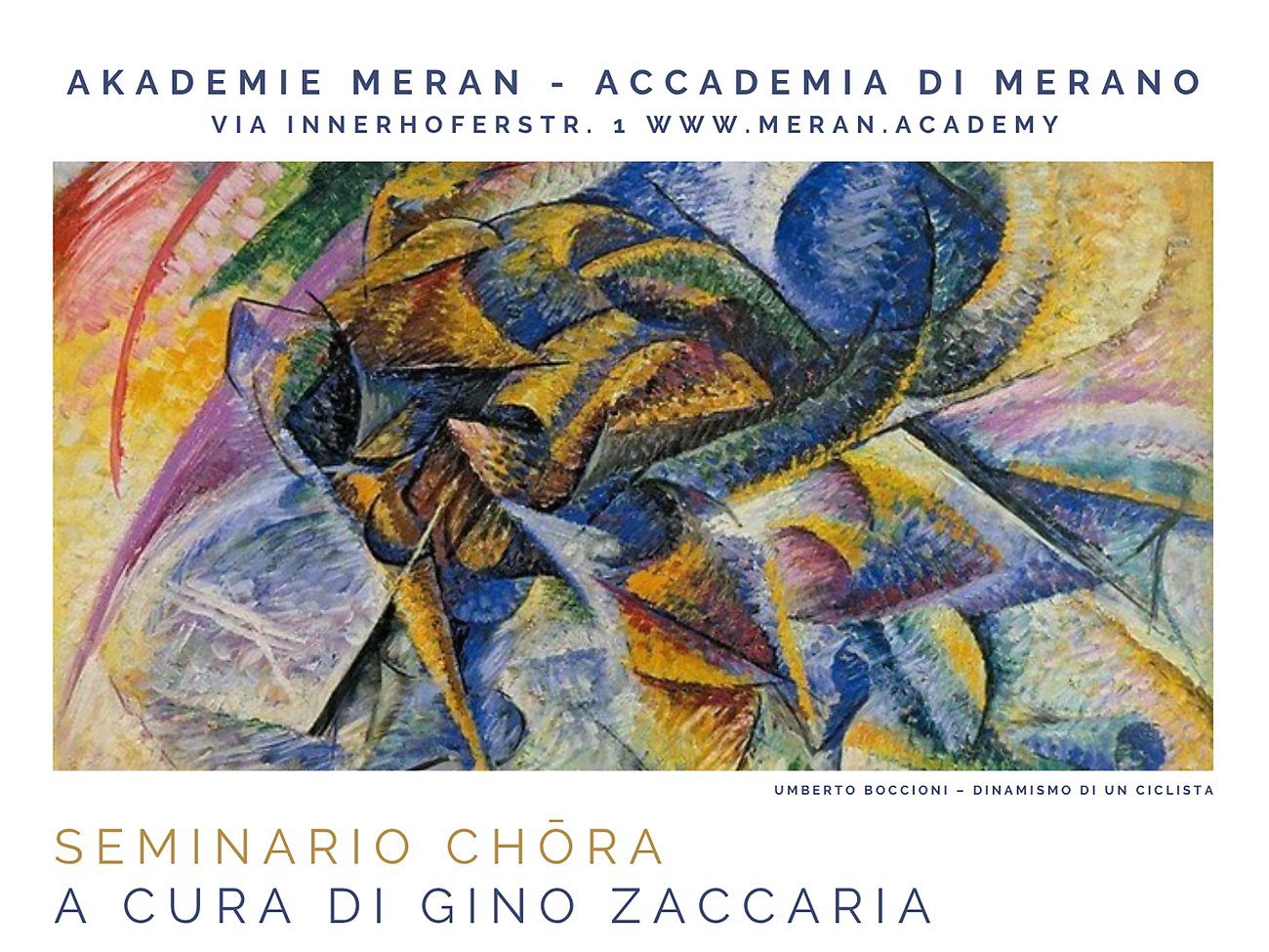 ᐅ Seminario: L'arte tra potenza e luce - Chora a cura di Gino Zaccaria ...