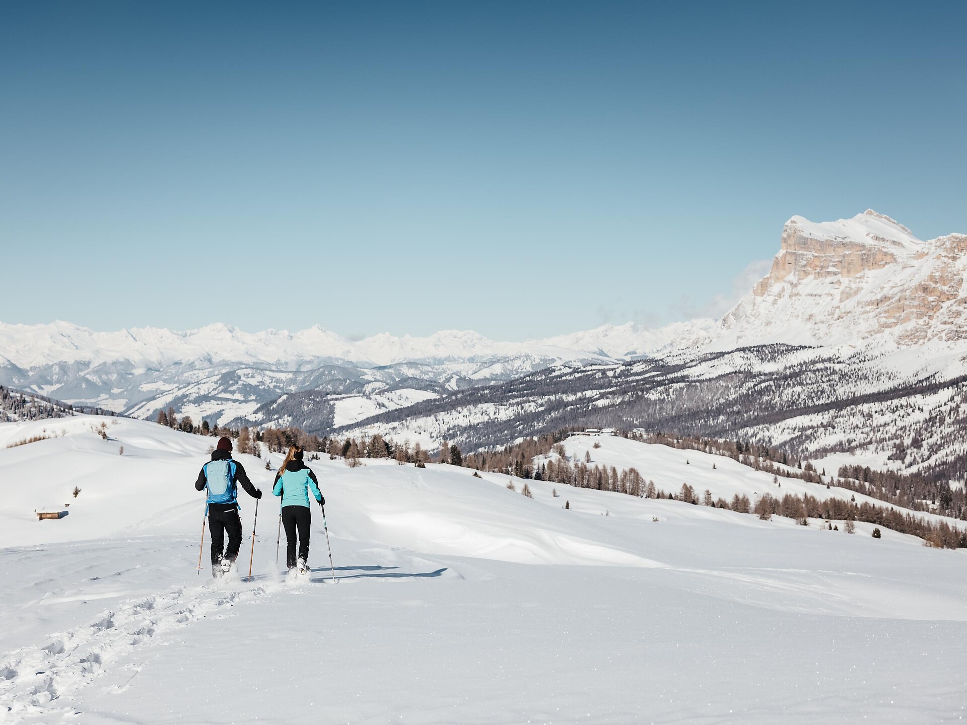 Snowshoe excursion to the Störes meadows | Dolomiti Superski