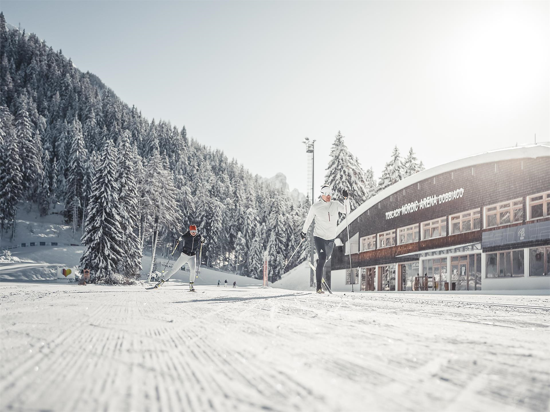 Valentine's Day cross country skiing special. | Dolomiti Superski